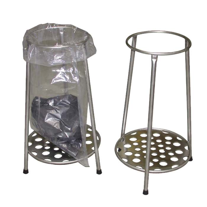 Support Sac Poubelle Rond Trépied - Hygiénique et Pratique